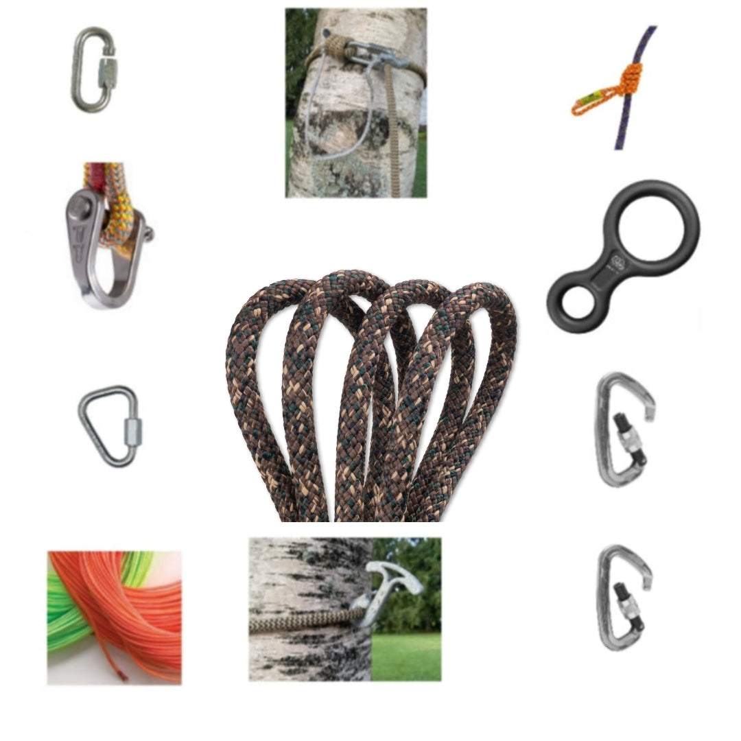 ACO 9.5mm Ghillie Rappel Kit With Belay – RDA Outdoors